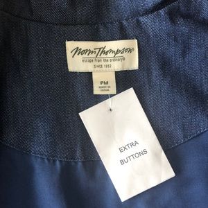 Norm Thompson | Jackets & Coats | Norm Thompson Embroidered Denim ...